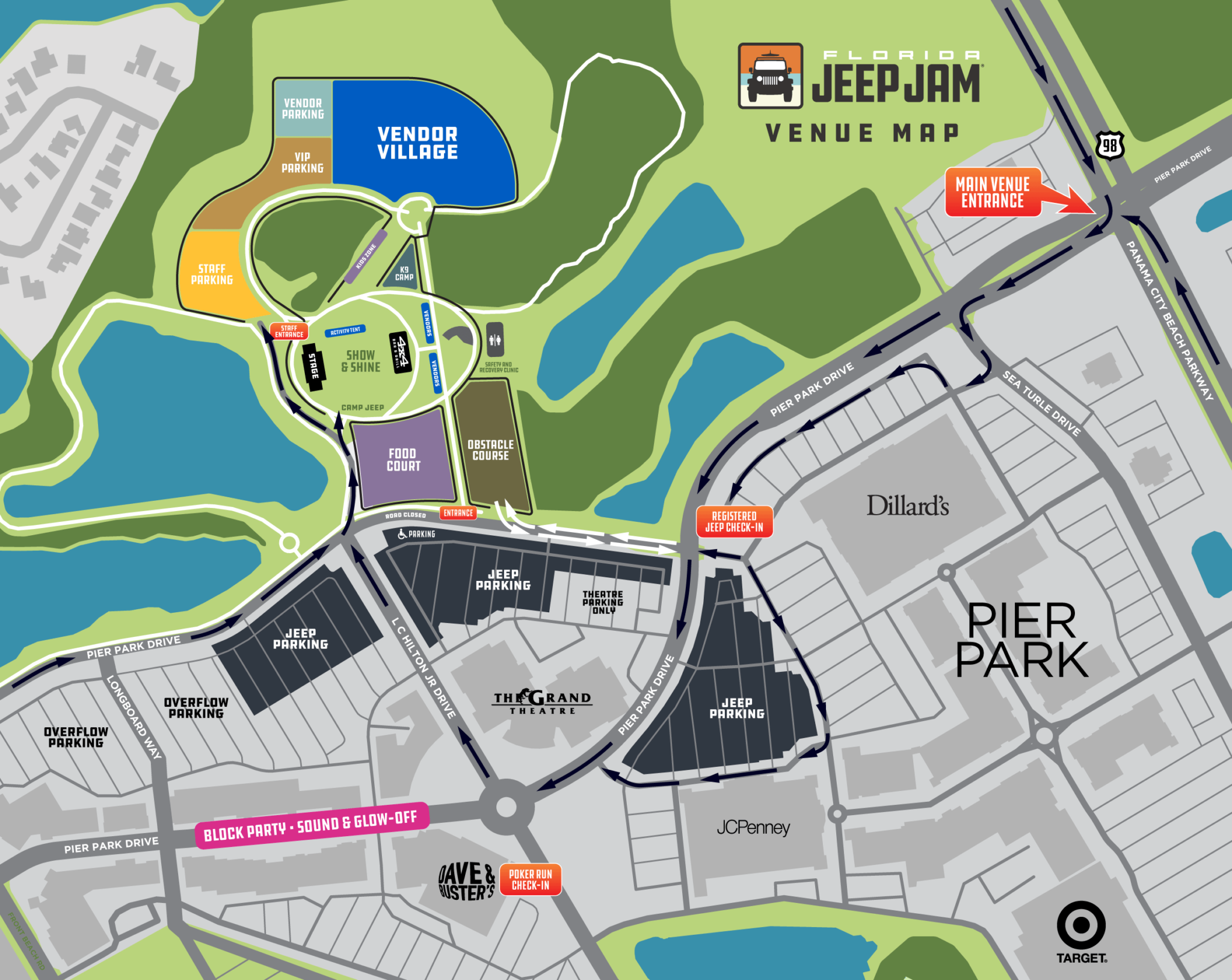Schedule of Jeep Events | Florida Jeep Jam