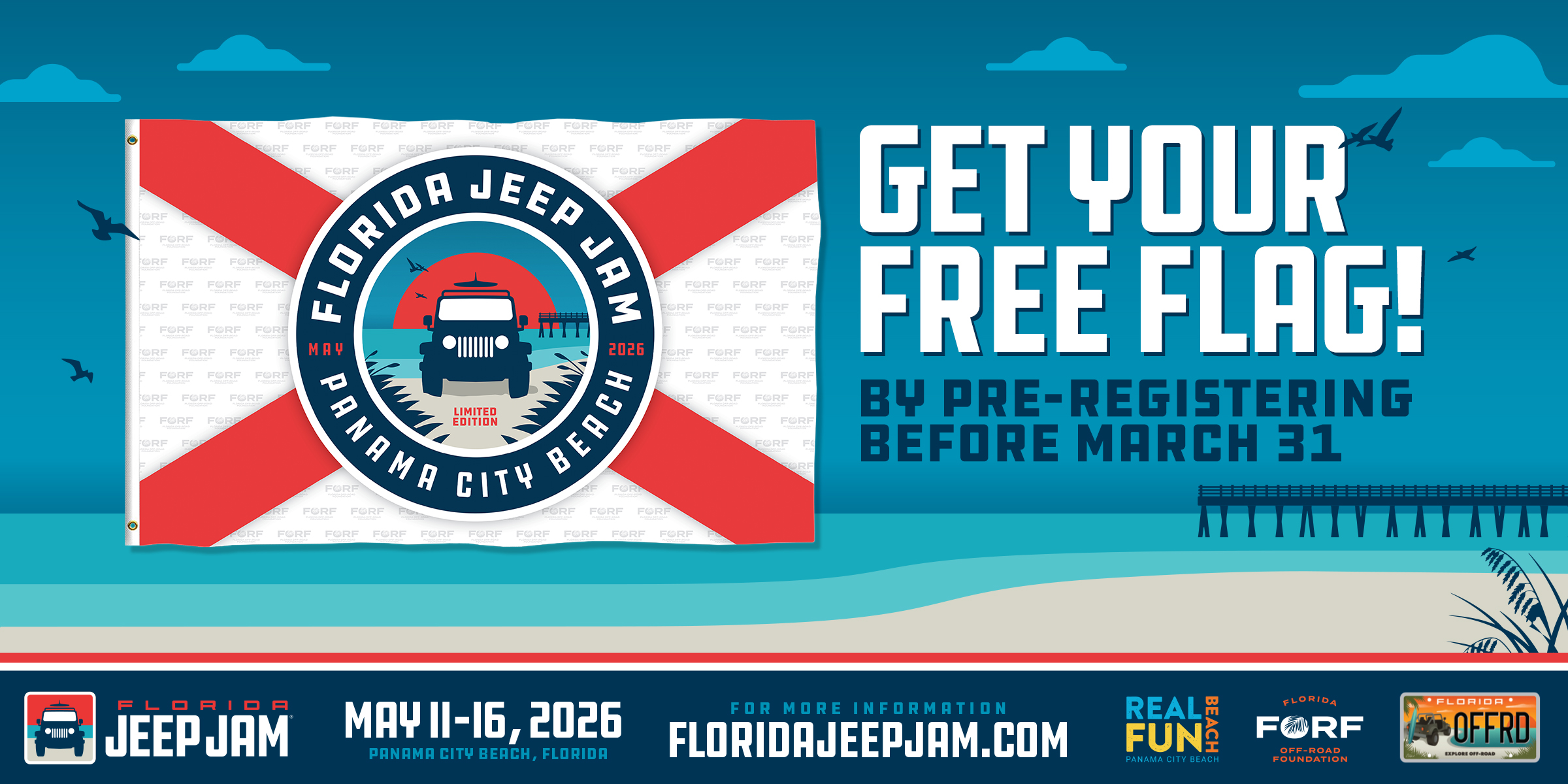 Jeep Registration for Florida Jeep Jam 2026 | Top Jeep Event